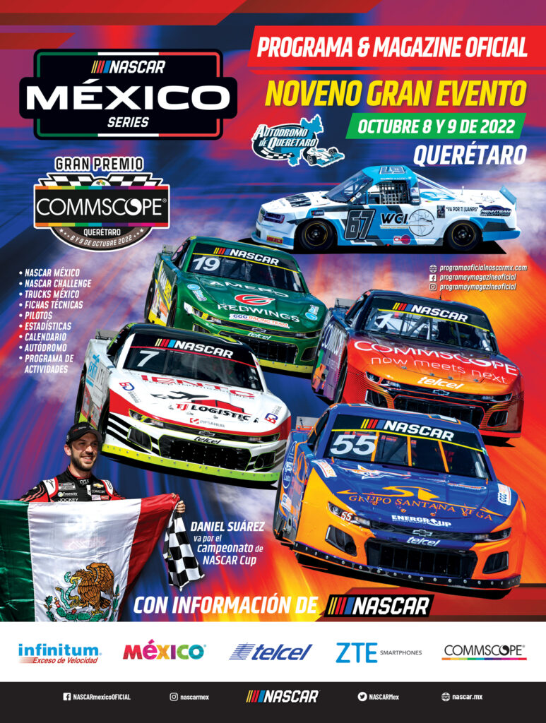 NASCAR México Series 2022 - Programa Oficial