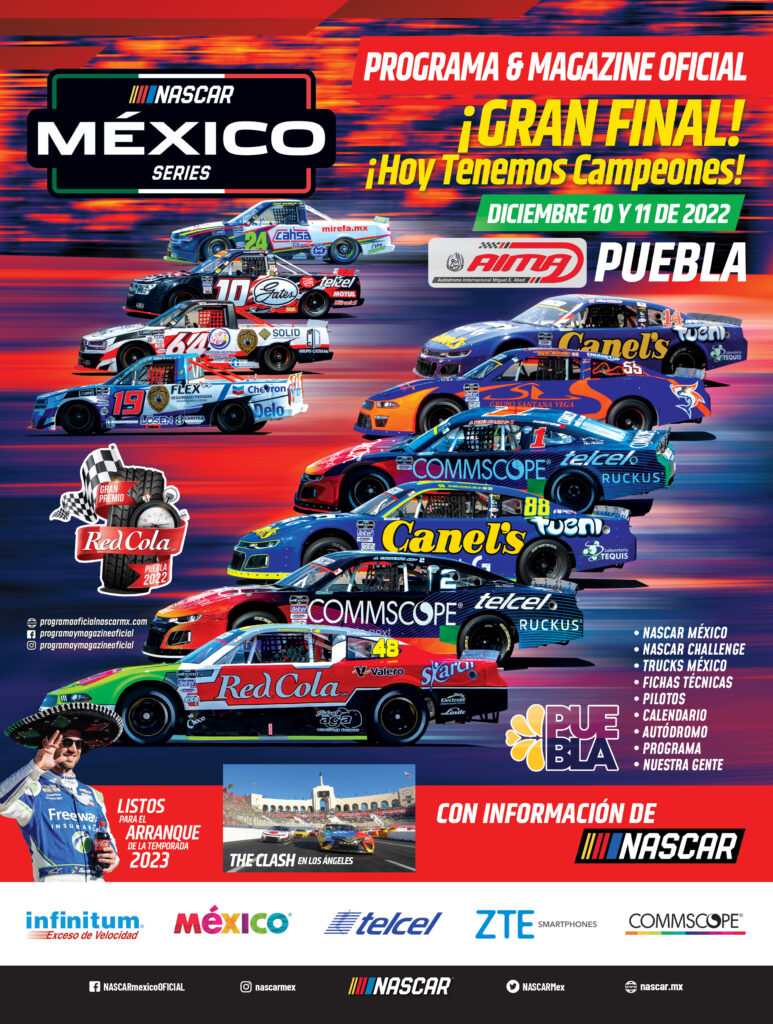 NASCAR México Series 2022 - Programa Oficial