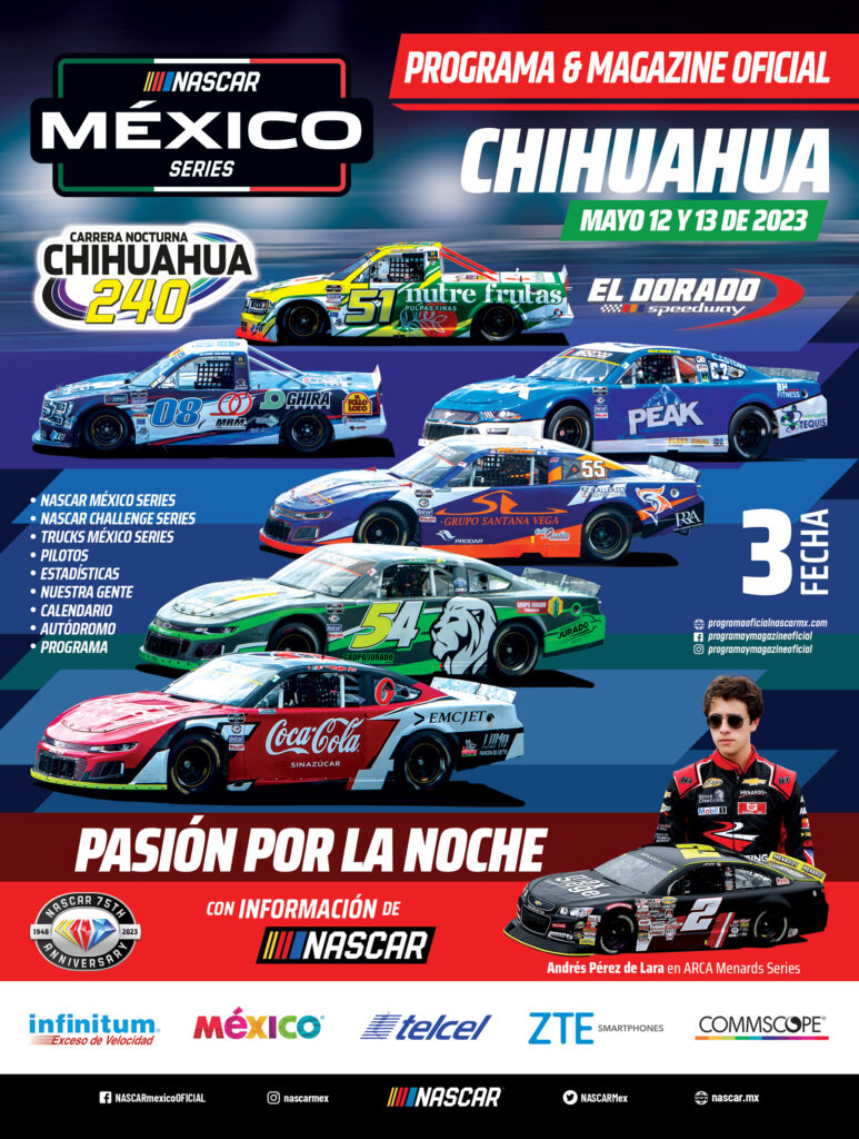 NASCAR México Series 2023 - Programa Oficial