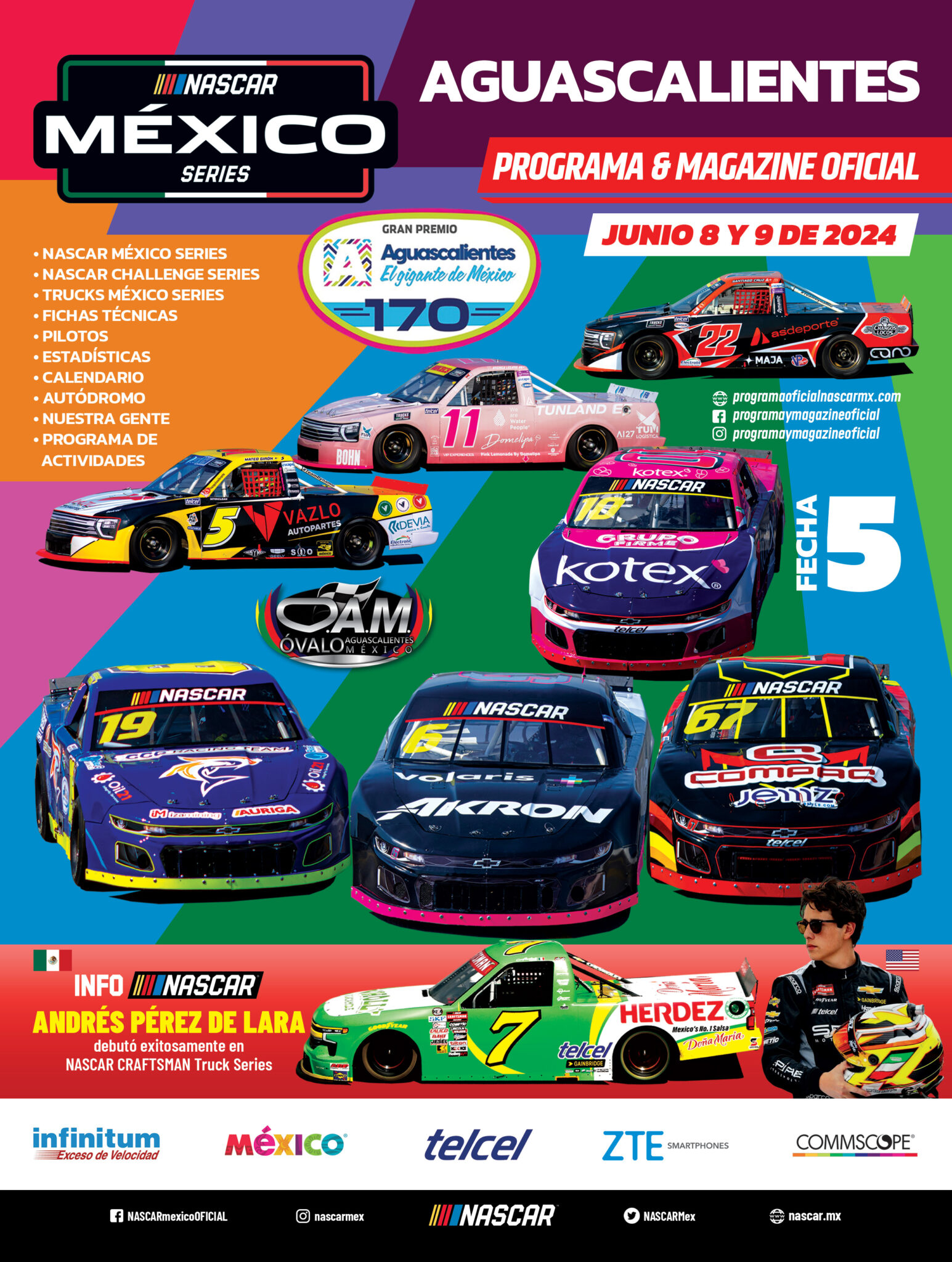 PROGRAMA OFICIAL NASCAR MÉXICO SERIES GRAN PREMIO AGUASCALIENTES EL ...